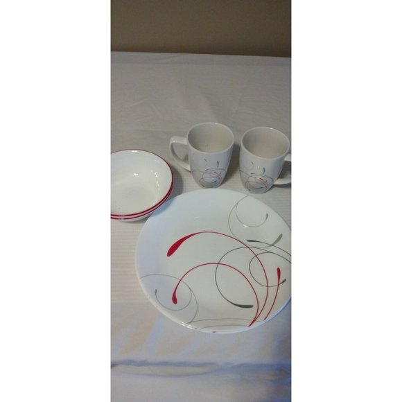 Corelle | Dining | 2 Place Settings Of Corelle Vitrelle Splendor China ...